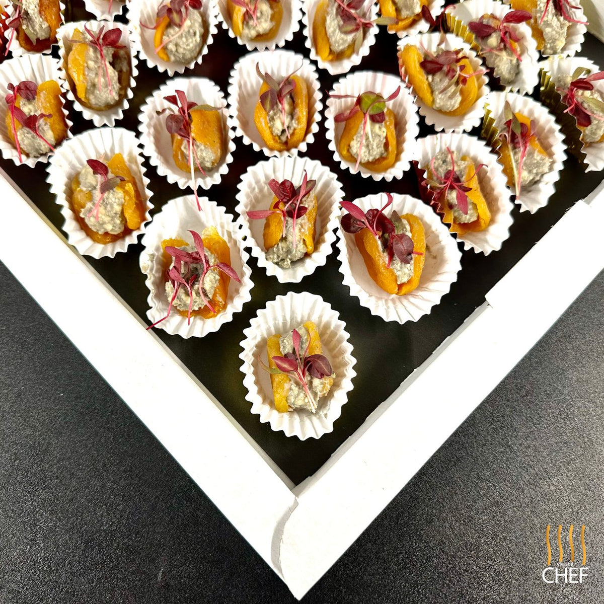 Dried Apricot Canapes with Port Marinated Stilton