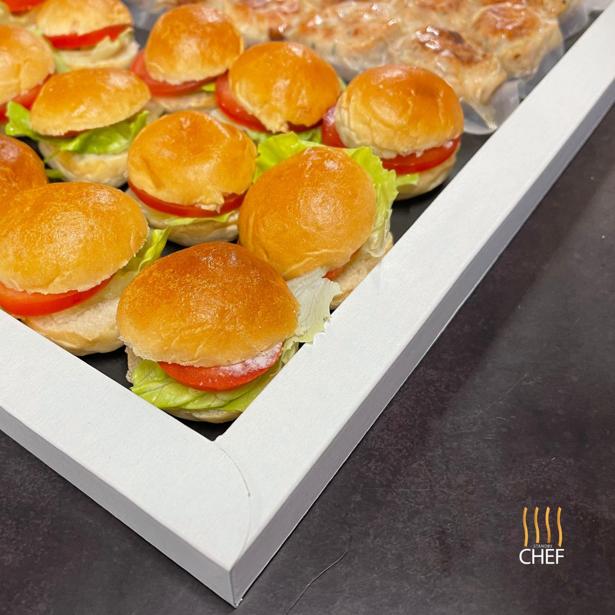 Mini Burgers-Sliders Canapes Catering for your Party